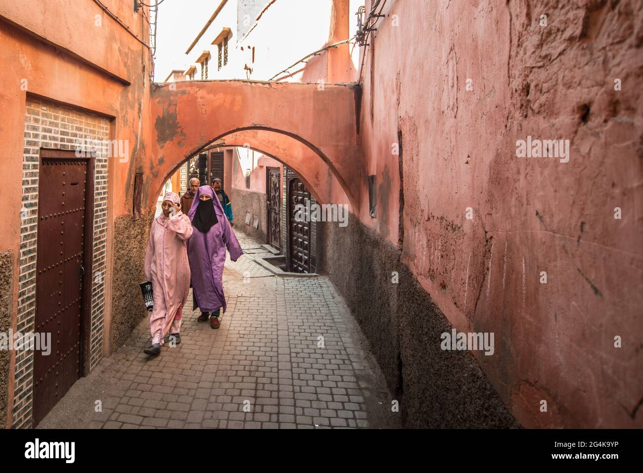 Inside Medina, Marrakech, Morocco, North Africa, Africa Stock Photo - Alamy