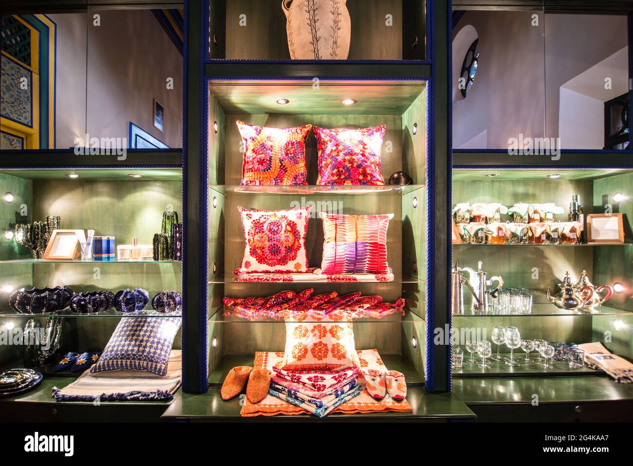 Craft, Majorelle gardens, Marrakech, Morocco, North Africa, Africa ...