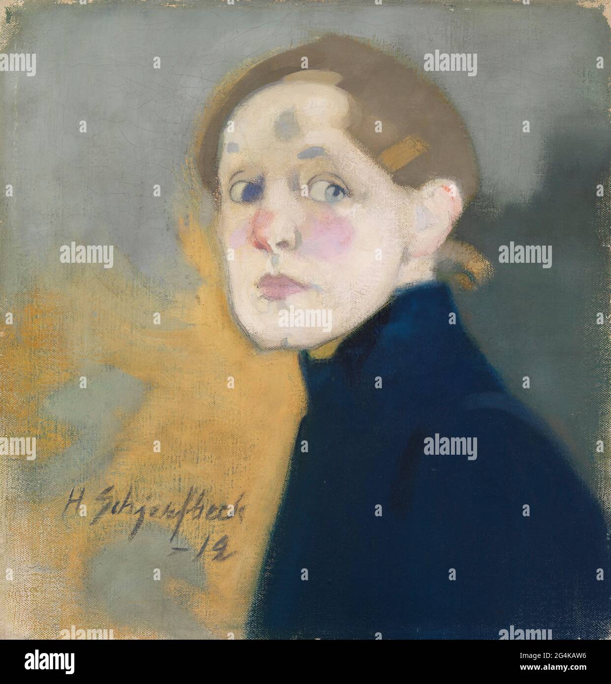 Self-Portrait, 1912. Found in the collection of Ateneum, Helsinki Stock ...