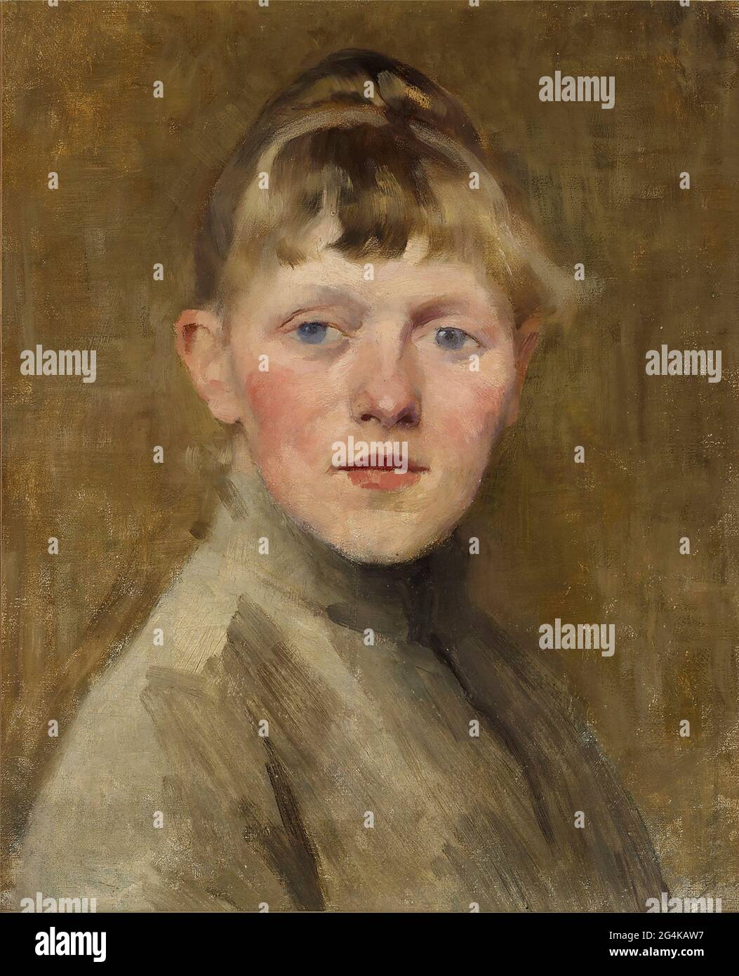 Self-Portrait, 1884-1885. Found in the collection of Ateneum, Helsinki ...