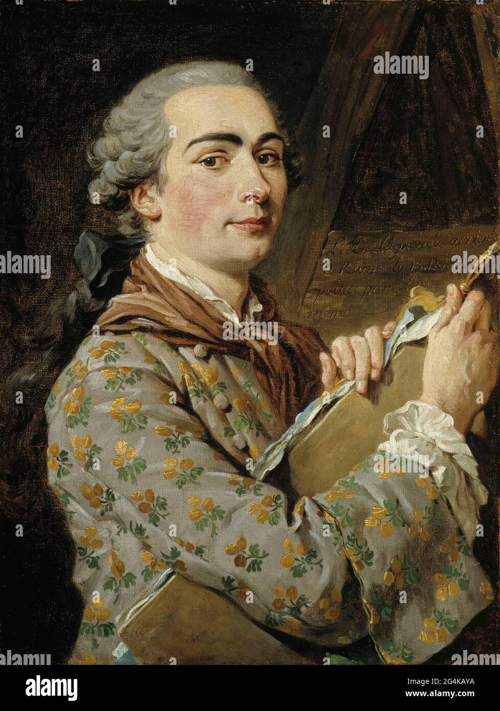 Self-Portrait, 1750s. Found in the collection of Ateneum, Helsinki ...