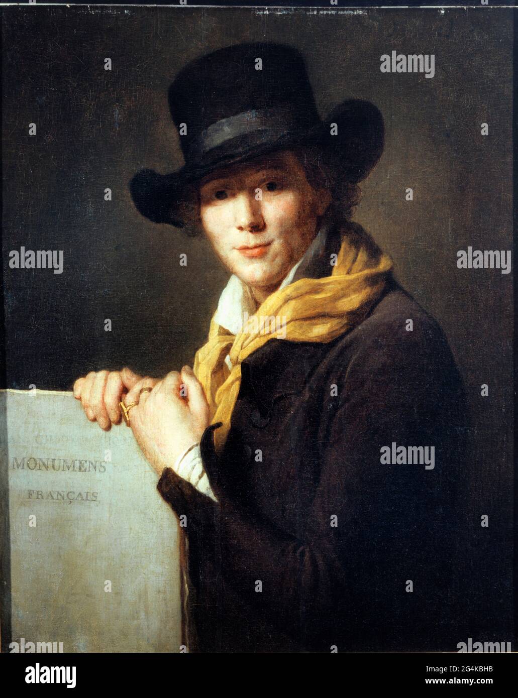 Portrait of Alexandre Lenoir (1761-1839), 1796. Found in the collection ...