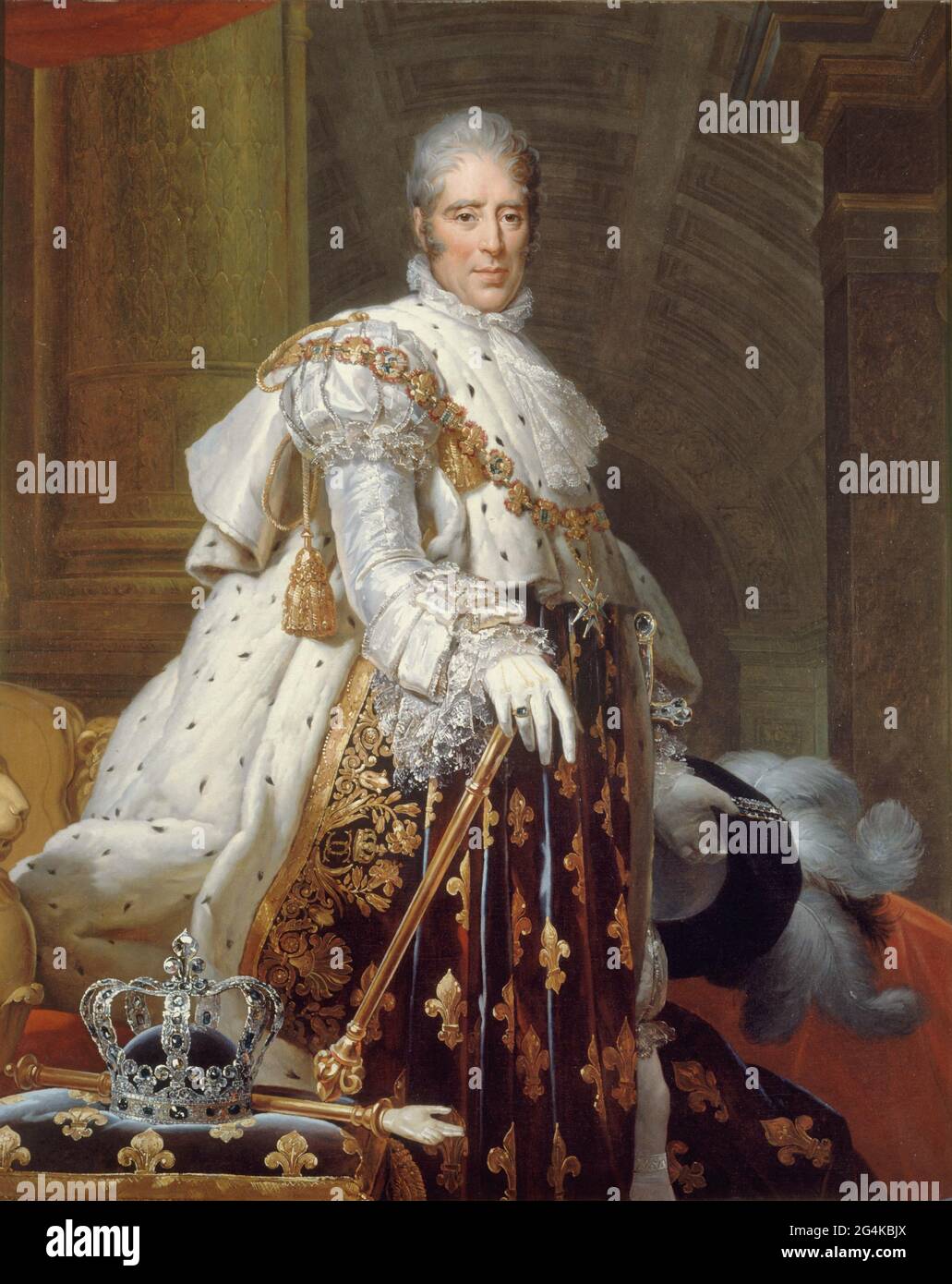 Portrait of King Charles X of France (1757-1836), 1825. Found in the ...
