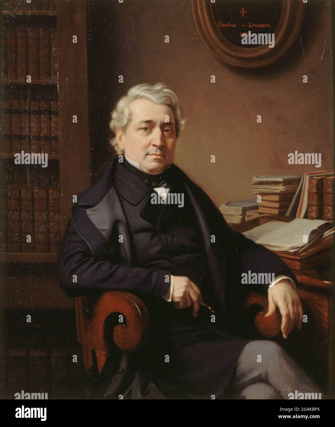 Portrait of Thomas-Marie-François Sauvage (1794-1877), 1850. Found in ...