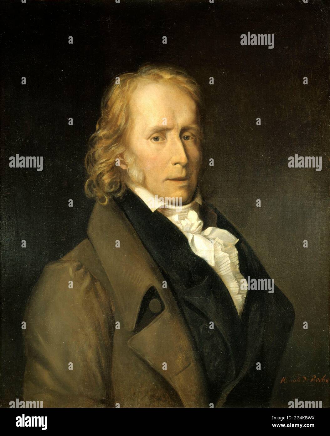 Portrait of Benjamin Constant (1767-1830), 1820. Found in the ...