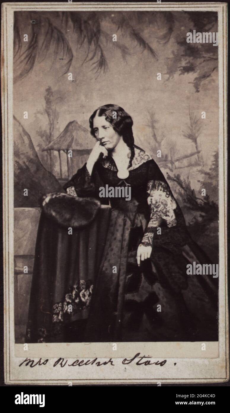 Harriet beecher stowe portrait hi-res stock photography and images - Alamy