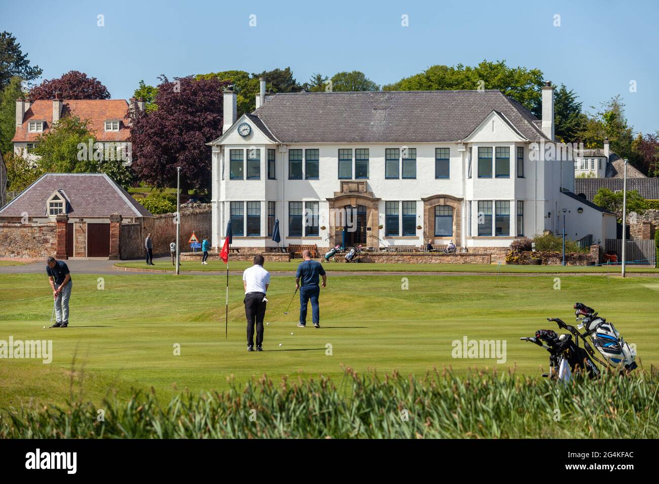 Gullane club house hi-res stock photography and images - Alamy