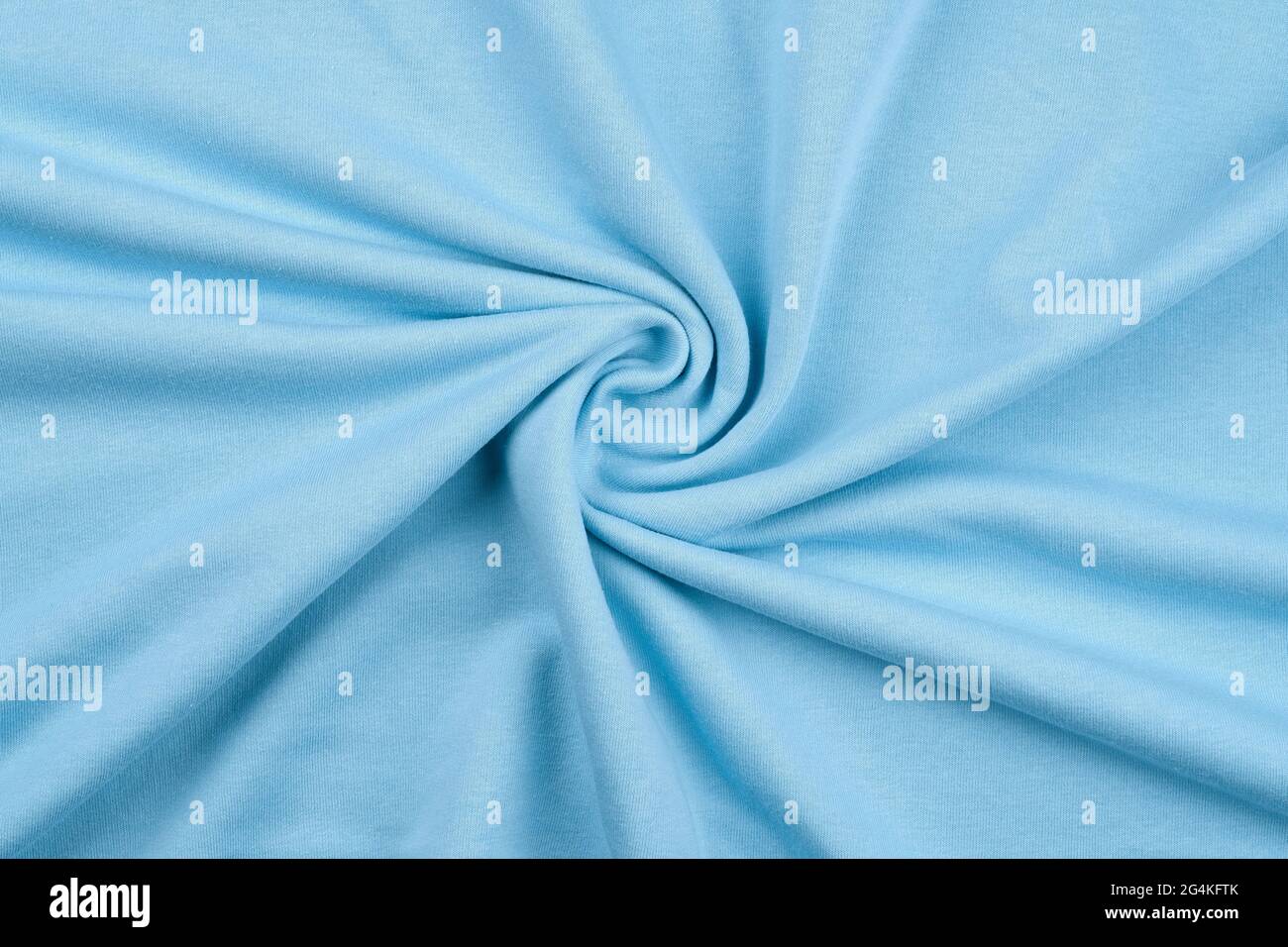 Background from light blue monochrome cotton fabric Stock Photo - Alamy