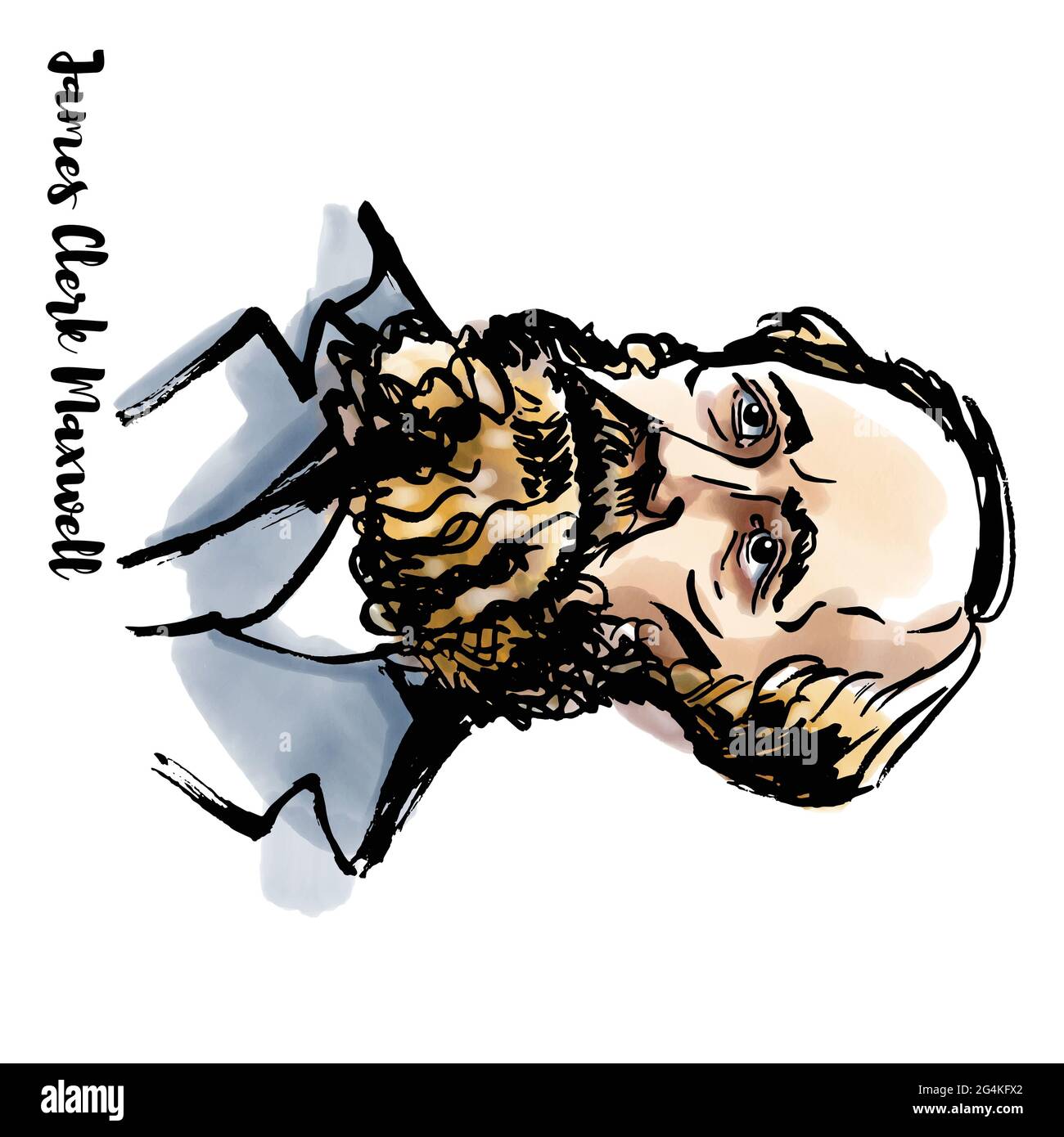 James clerk maxwell portrait hi-res stock photography and images - Alamy