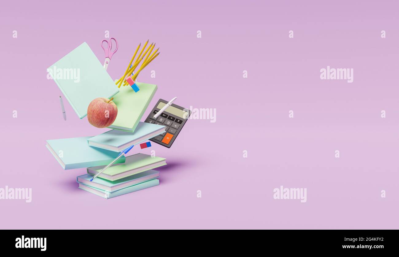 Books falling no background hi-res stock photography and images - Alamy