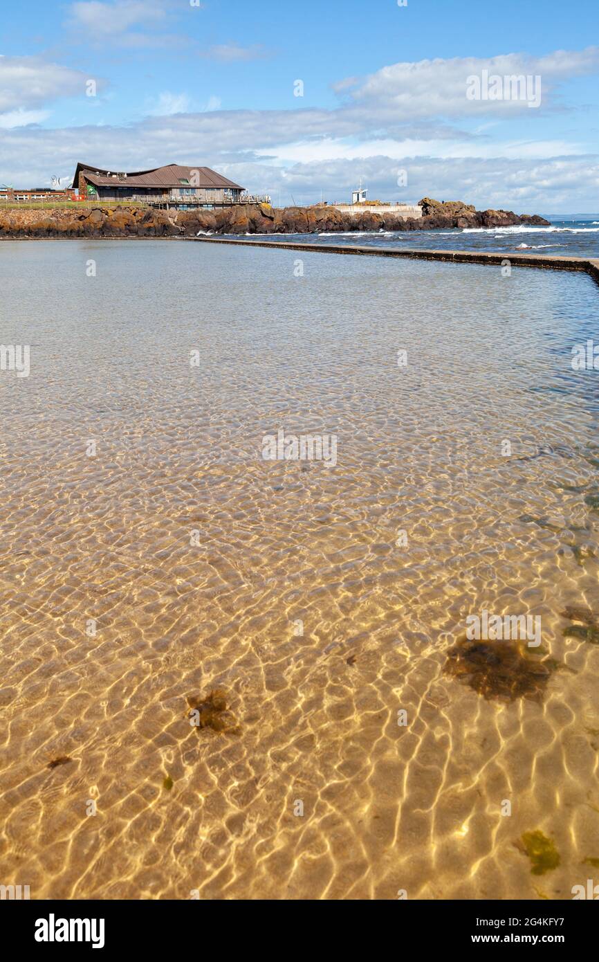 The Outdoor pool and SeaBird centre, North Berwick, East Lothian Stock ...