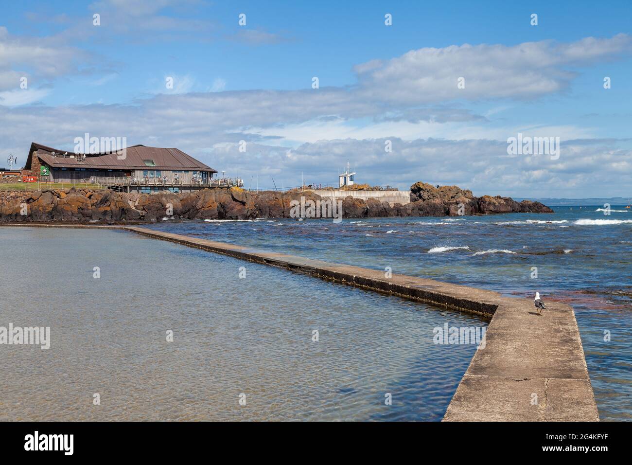 Milsey bay beach north berwick hi-res stock photography and images - Alamy