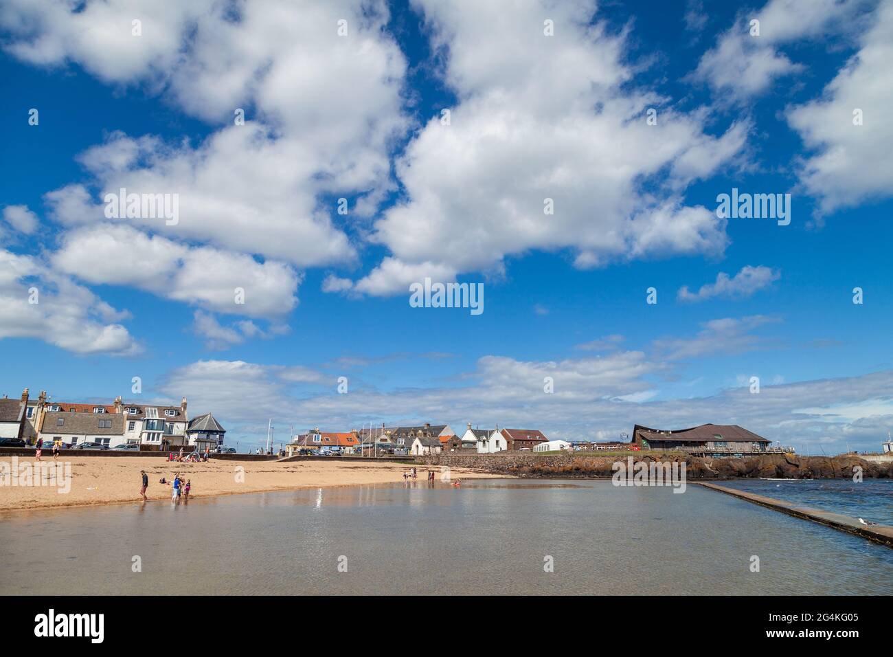 Milsey bay beach north berwick hi-res stock photography and images - Alamy