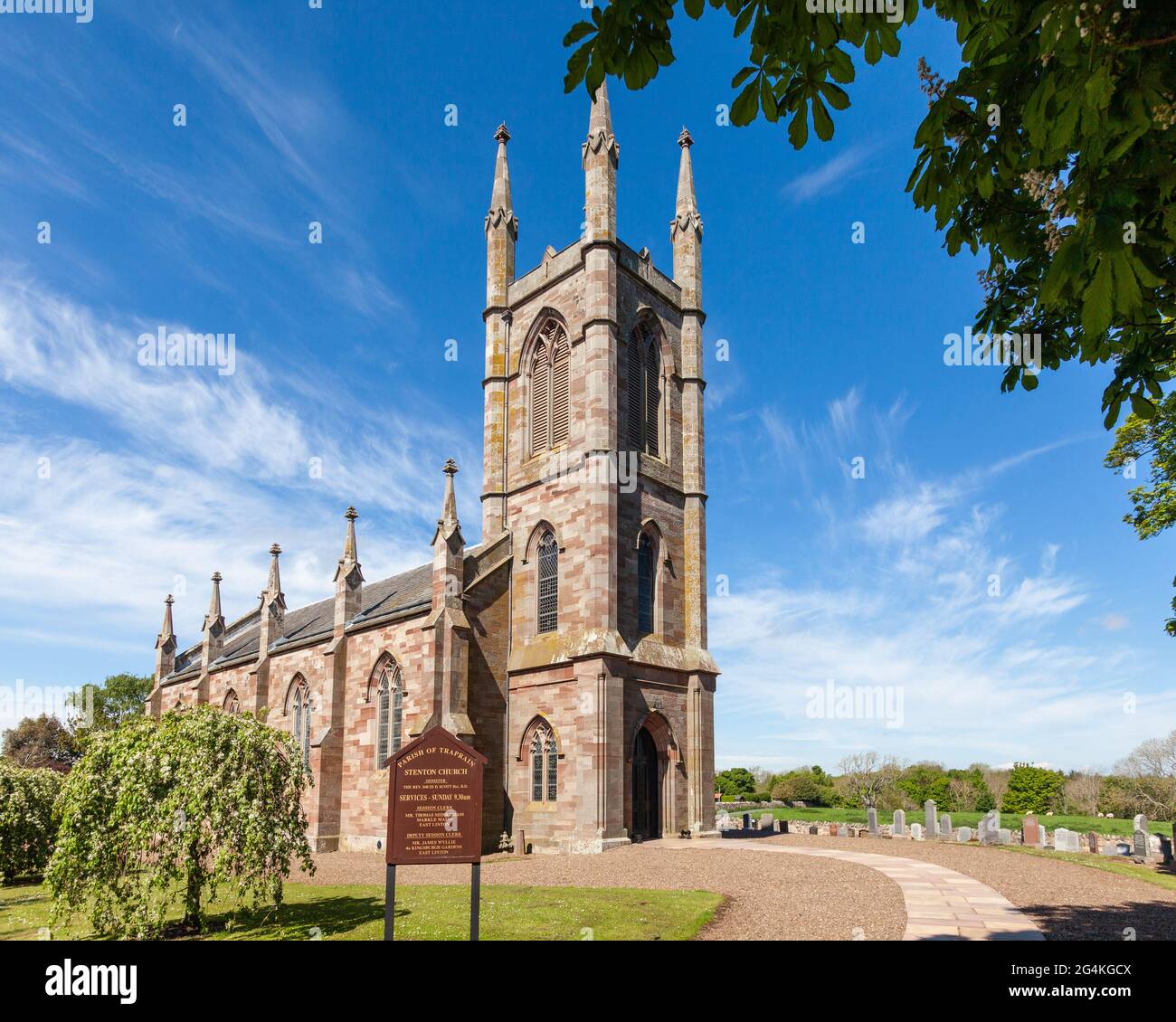 Rural village church hi-res stock photography and images - Alamy