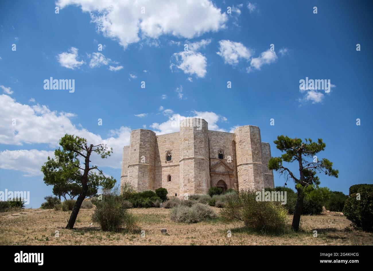 Castel del Monte castle, Santa Maria del Monte, Andria, Apulia, Italy ...