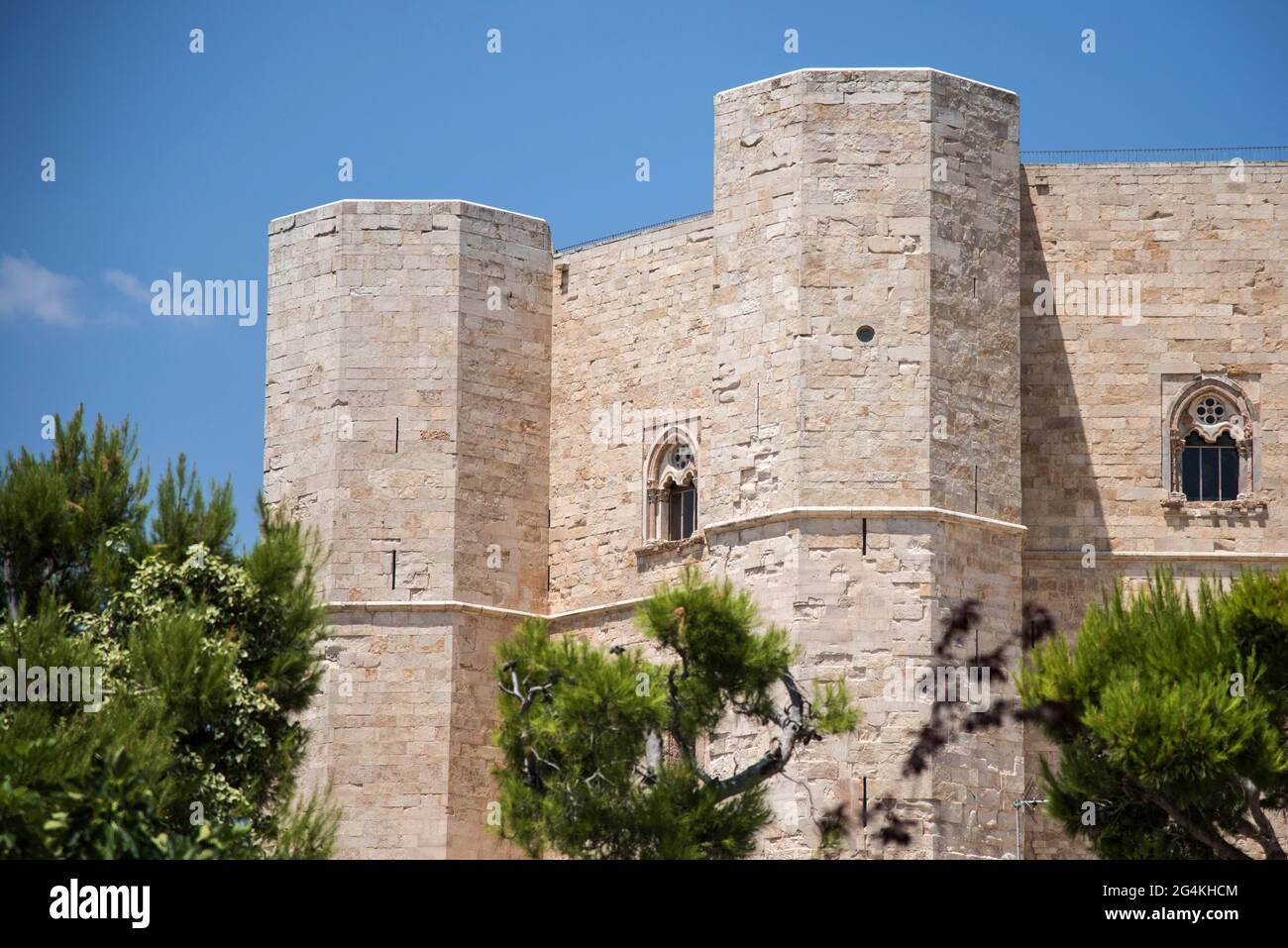 Castel del Monte castle, Santa Maria del Monte, Andria, Apulia, Italy ...