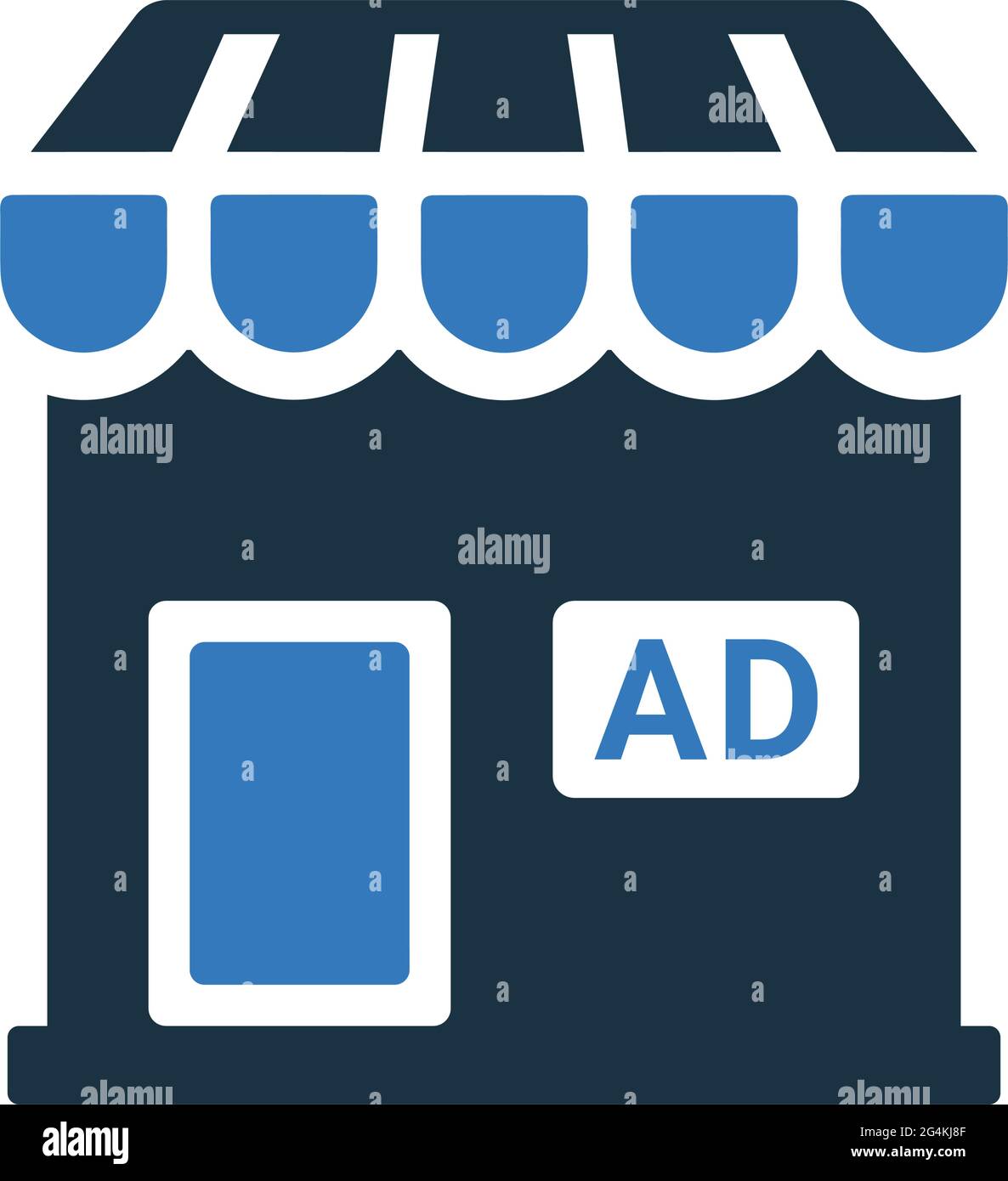 Advertisement window Stock Vector Images - Alamy