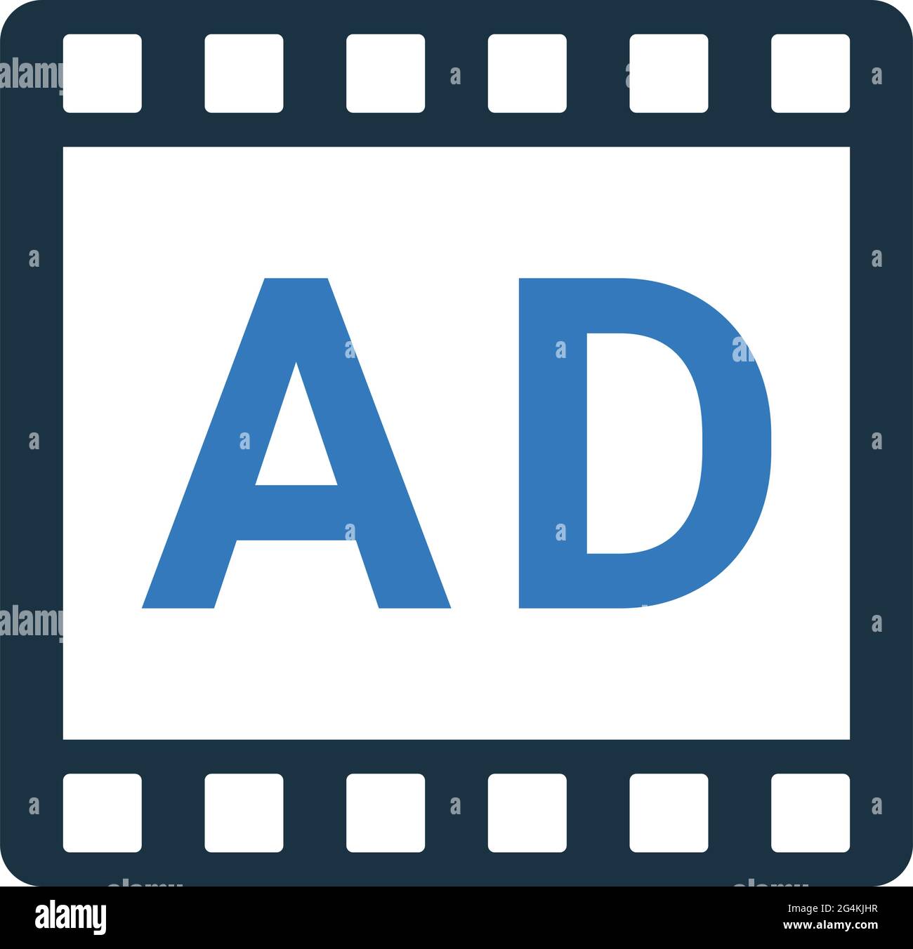 Video ad Stock Vector Images - Alamy