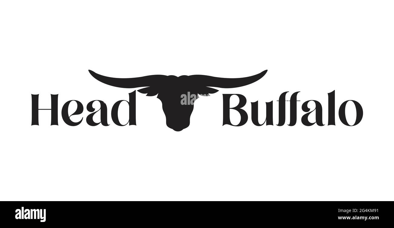 Buffalo Head logo exclusive design inspiration Stock Vector Image & Art ...