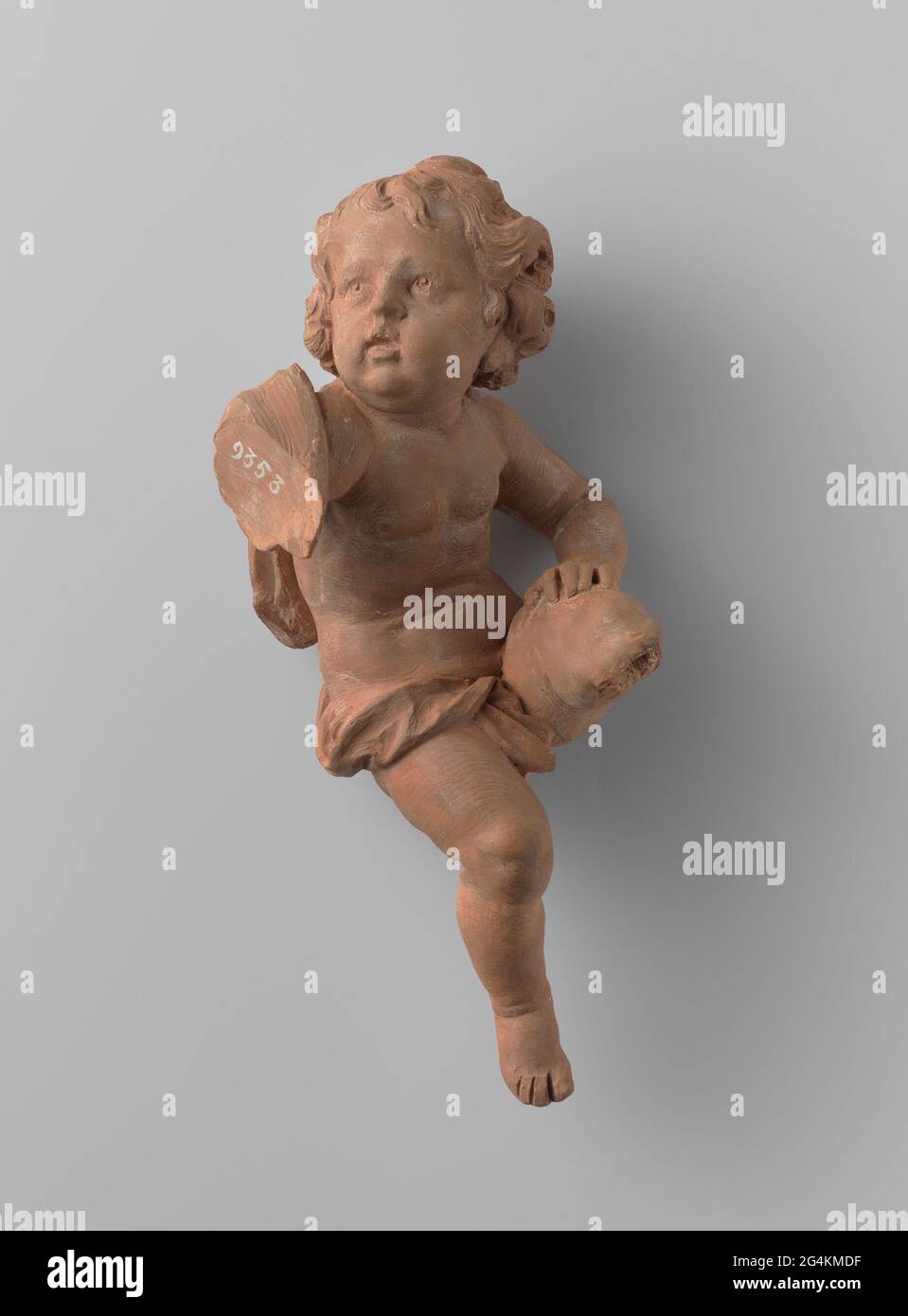 Sketch of floating putto Stock Photo - Alamy