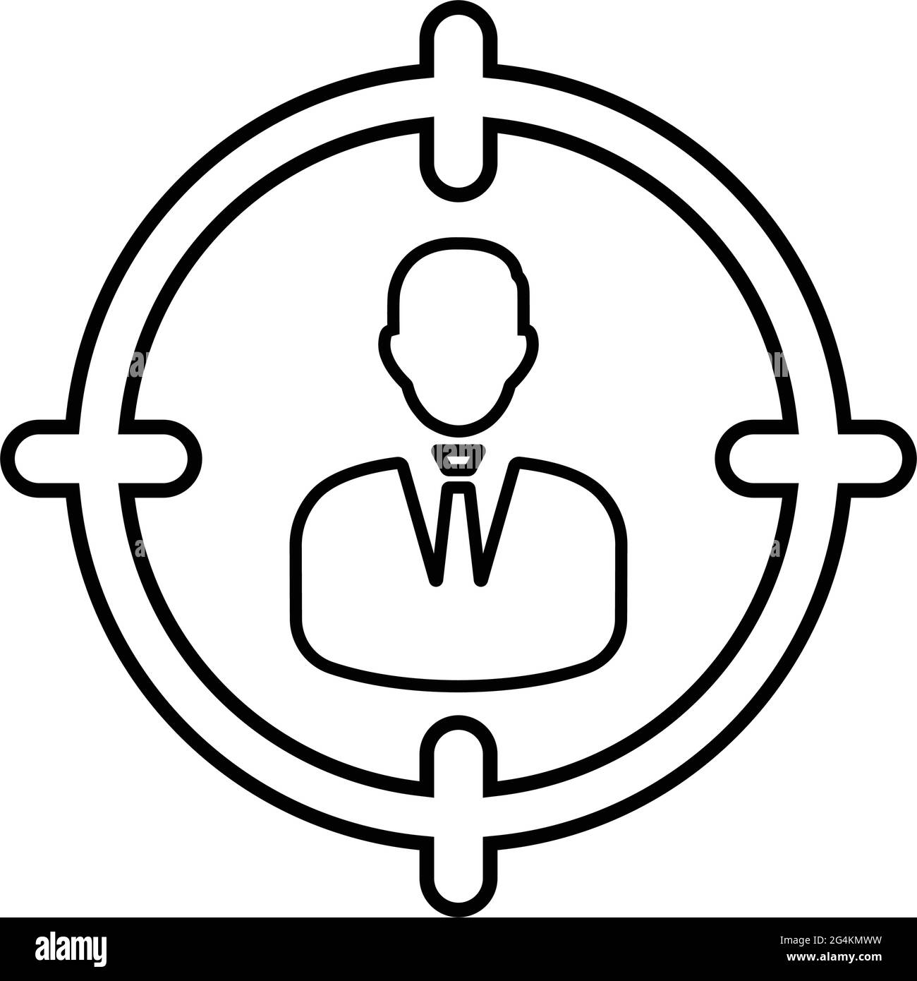 Targeted advertising Stock Vector Images - Alamy