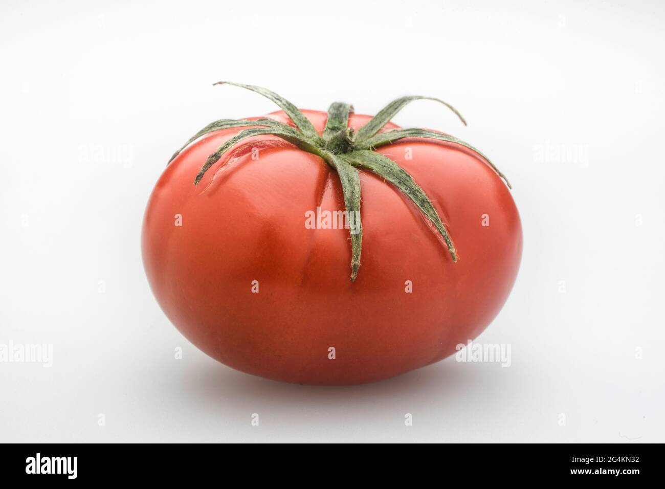 Tomato on white, Sicily, Italy, Europe Stock Photo - Alamy