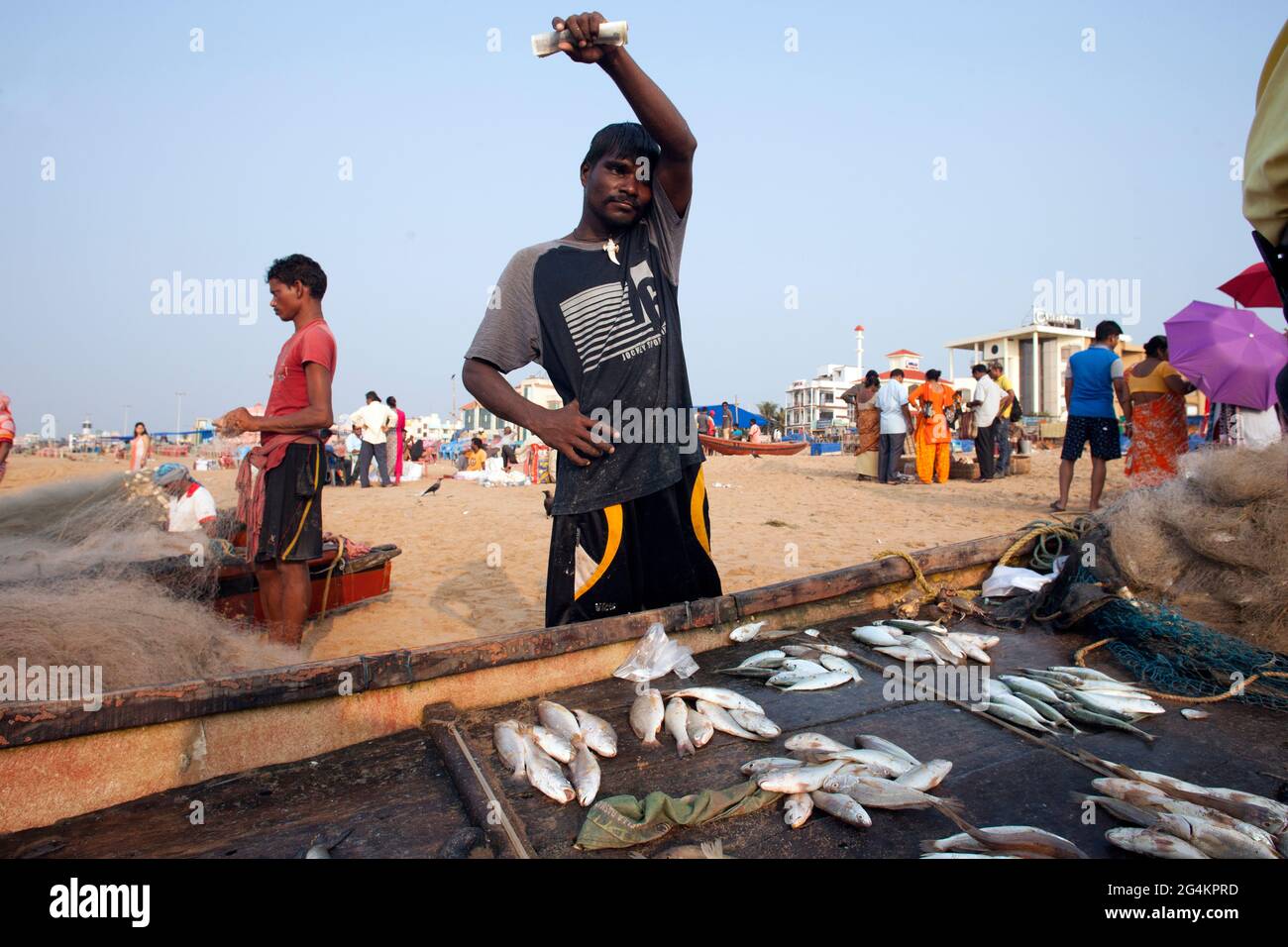 Puri sea beach india hi-res stock photography and images - Alamy
