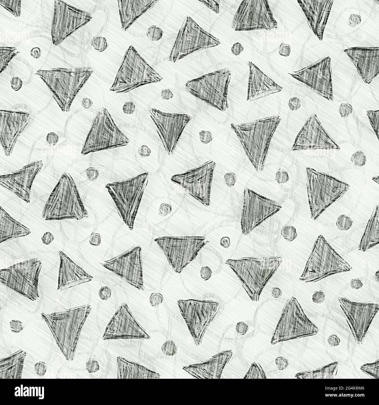 Seamless hand drawn pencil sketch pattern for surface print Stock Photo ...