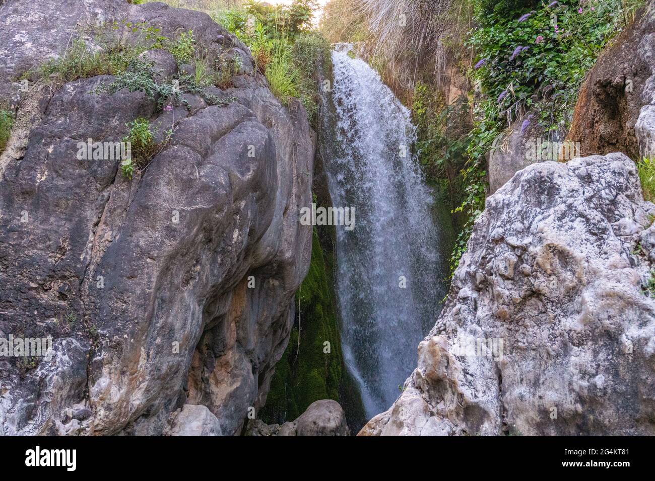 Algar Waterfalls in Spain Stock Photo - Alamy