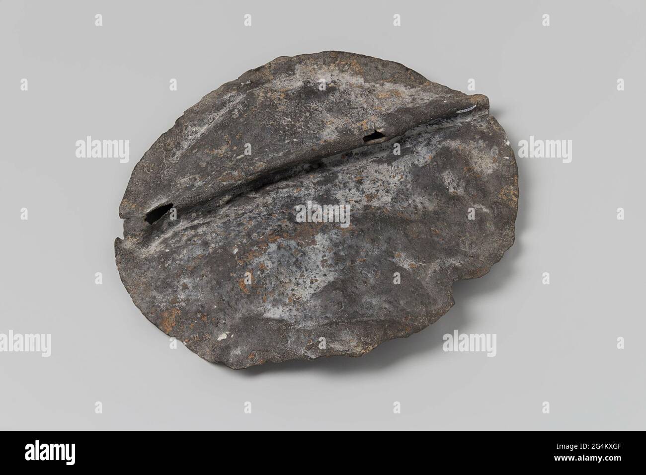 Plate from the wreck of the East India Flying Heart. Round to oval ...