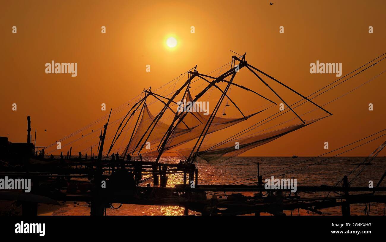 Fort kochi tourist place hi-res stock photography and images - Alamy