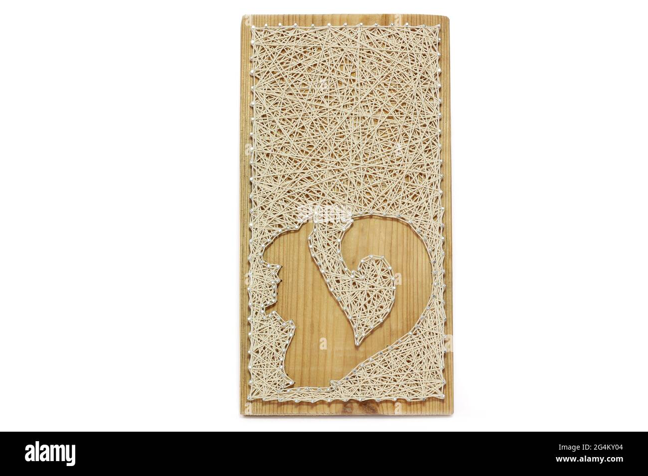 String art pin thread art hi-res stock photography and images - Alamy