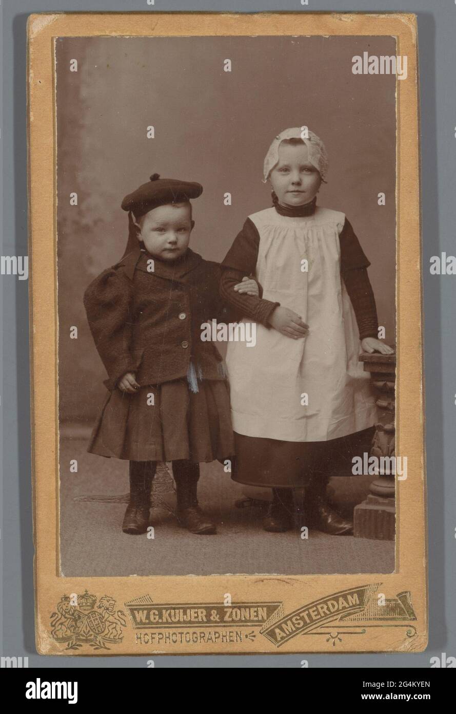 Two children portrait Stock Photo - Alamy