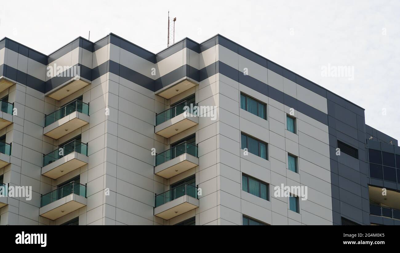 Residential building in Victoria Island Stock Photo - Alamy