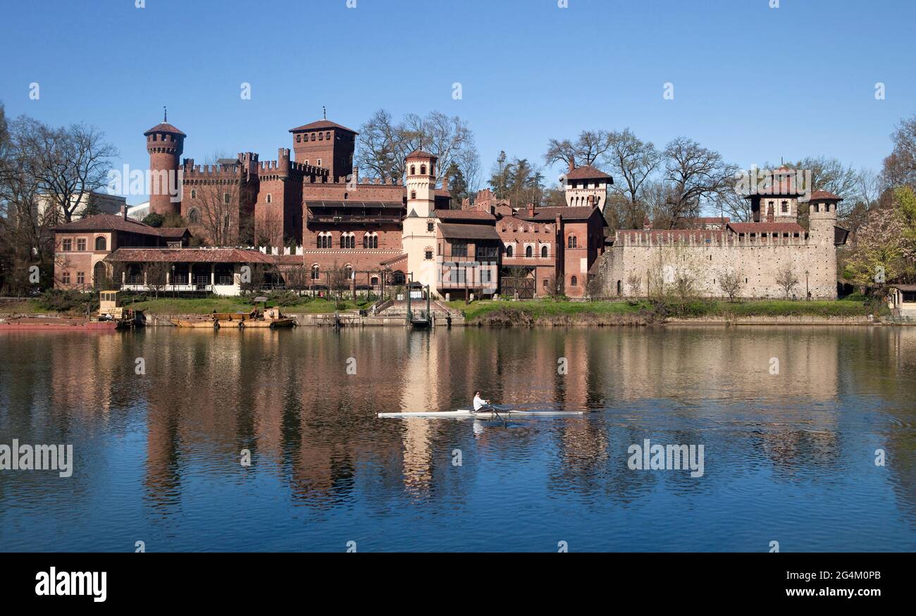 Brogo Medievale, Turin, Italy, Europe Stock Photo - Alamy