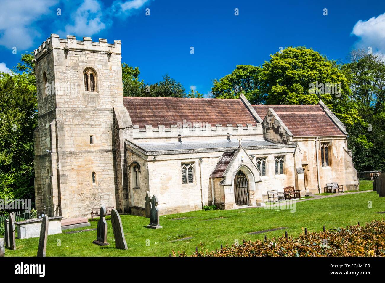 old church Brodsworth Raymond Boswell Stock Photo - Alamy