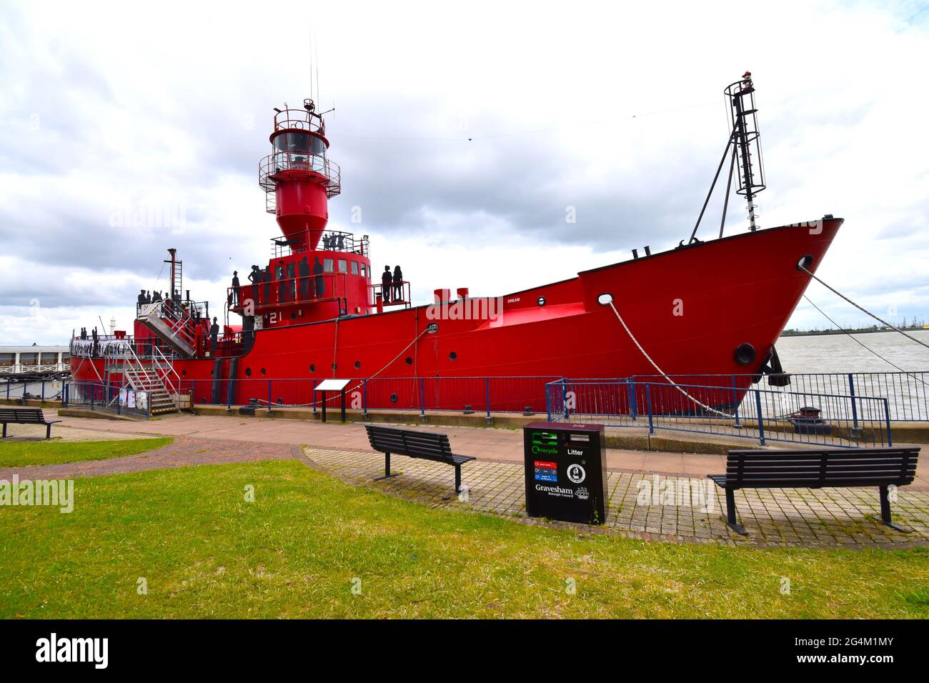 22/06/2021 Gravesend UK To celebrate and commemorate the arrival of the ...