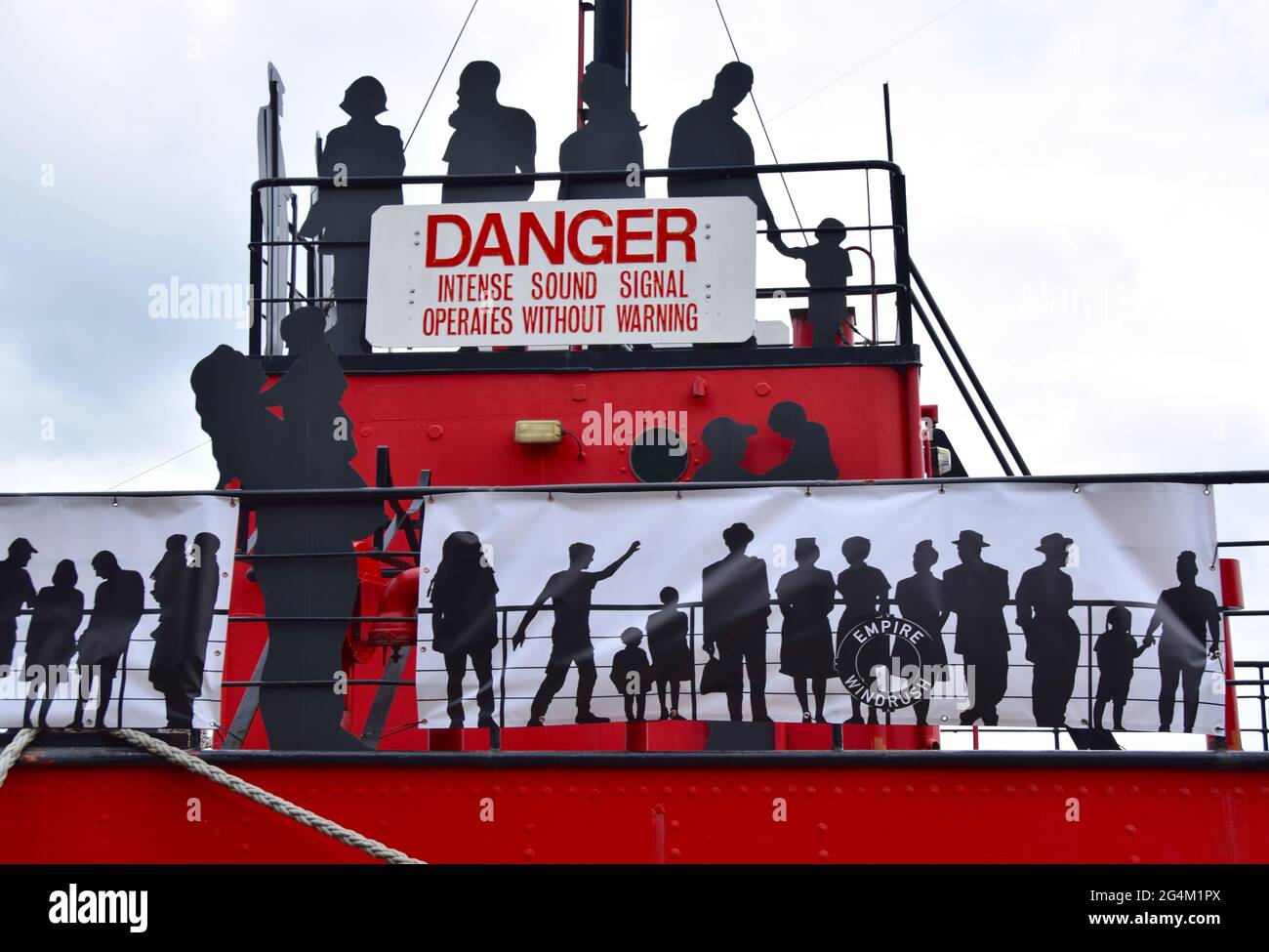 22/06/2021 Gravesend UK To celebrate and commemorate the arrival of the ...