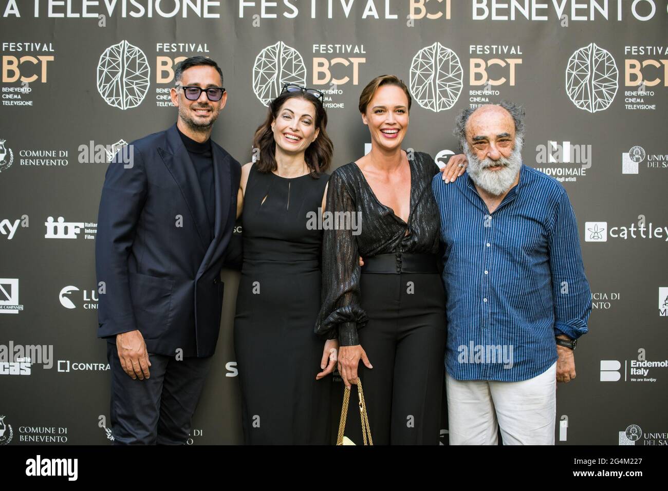 Benevento, Italia. 21st June, 2021. Riccardo Di Pasquale, Eleonora ...