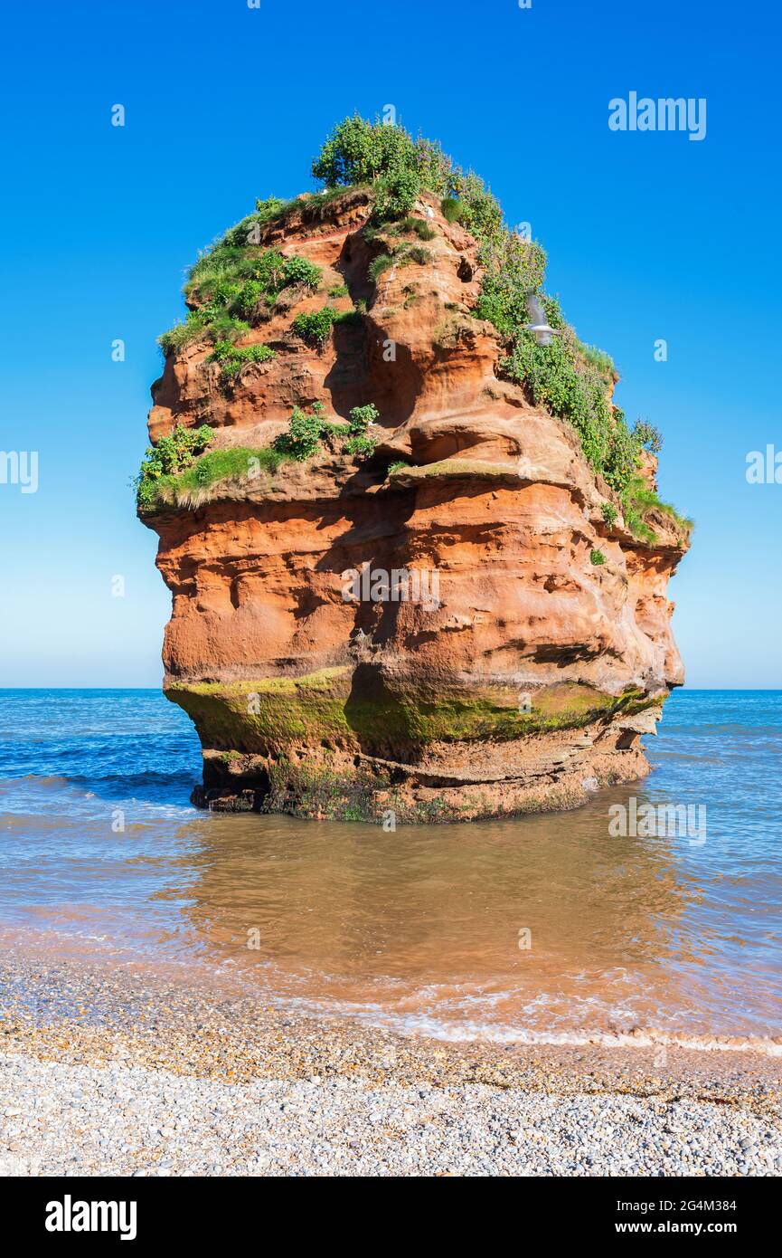 Ladram Bay in Dorset, United Kingdom, Jurassic Coast Stock Photo - Alamy