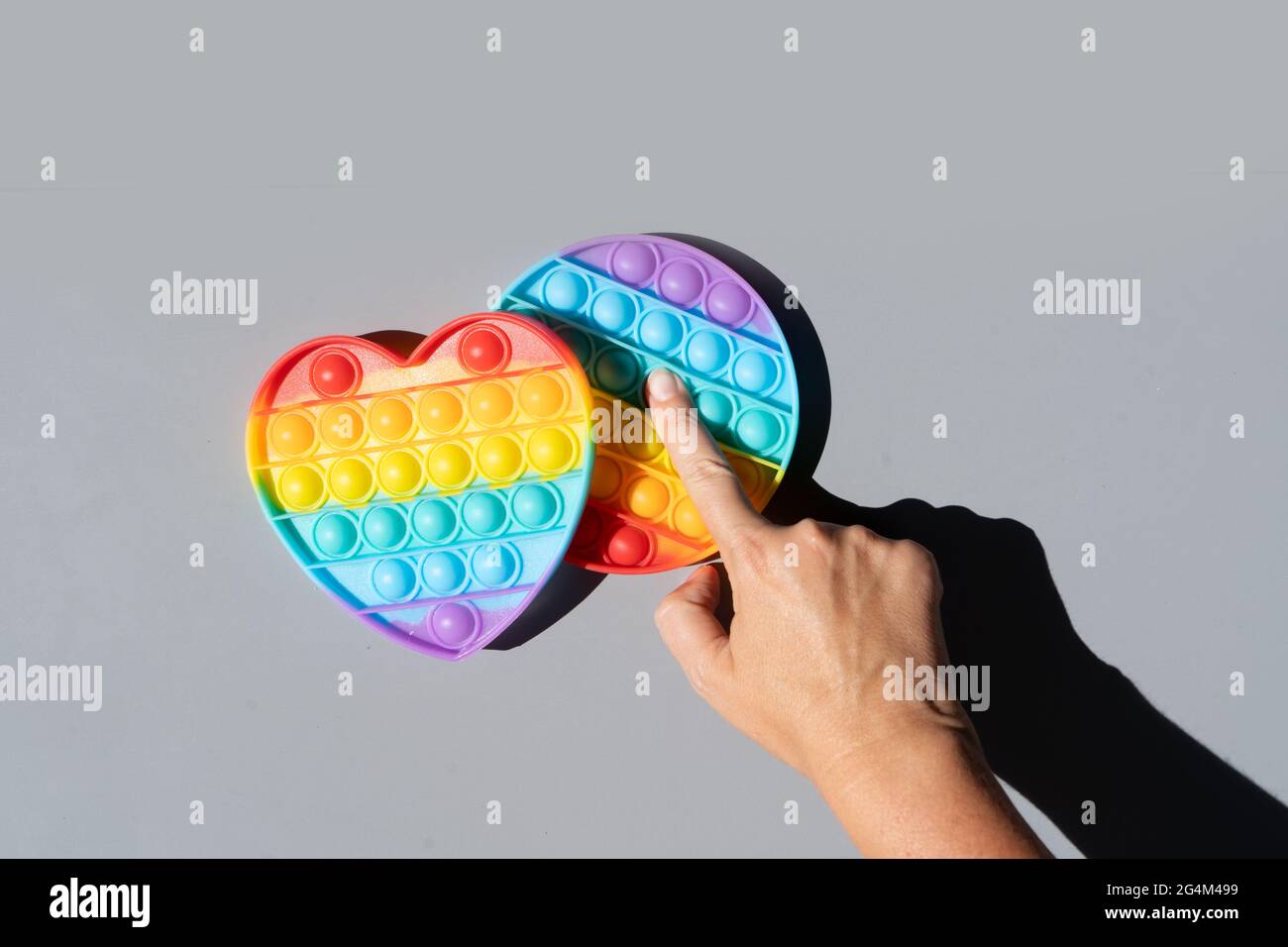 Pop it toy Stock Photo - Alamy