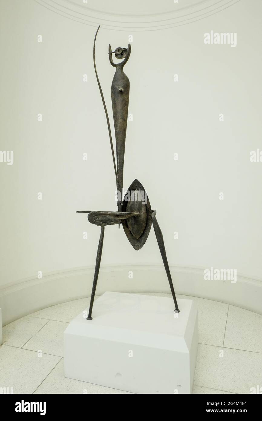 LONDON, UNITED KINGDOM - Aug 07, 2015: Women by Reg Butler around the ...