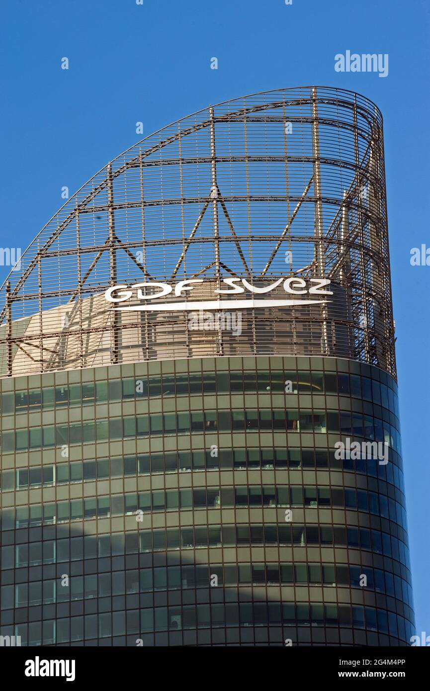 Gdf suez tower hi-res stock photography and images - Alamy