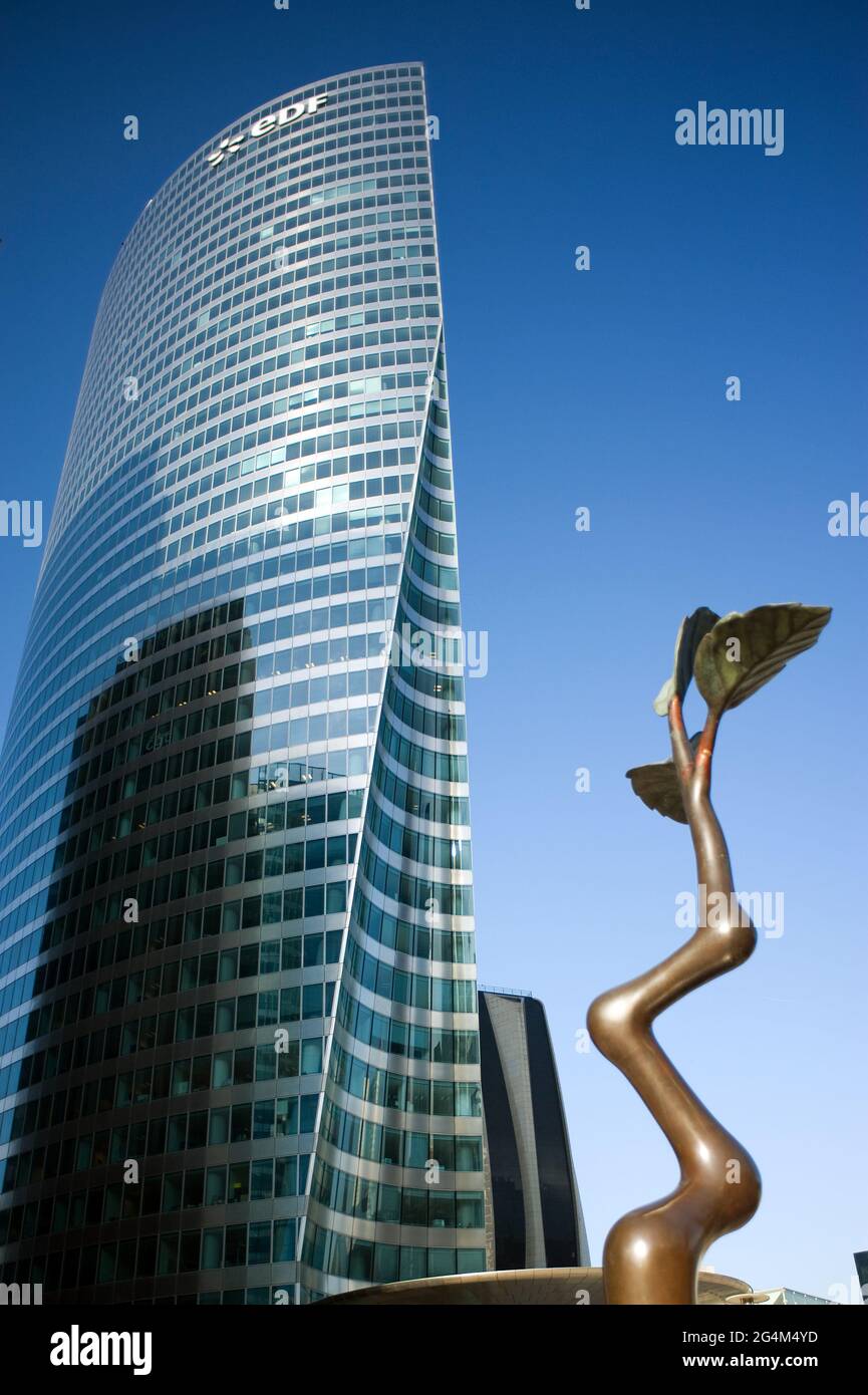FRANCE, HAUTS-DE-SEINE, PUTEAUX, LA DEFENSE, BUSINESS DISTRICT, EDF ...