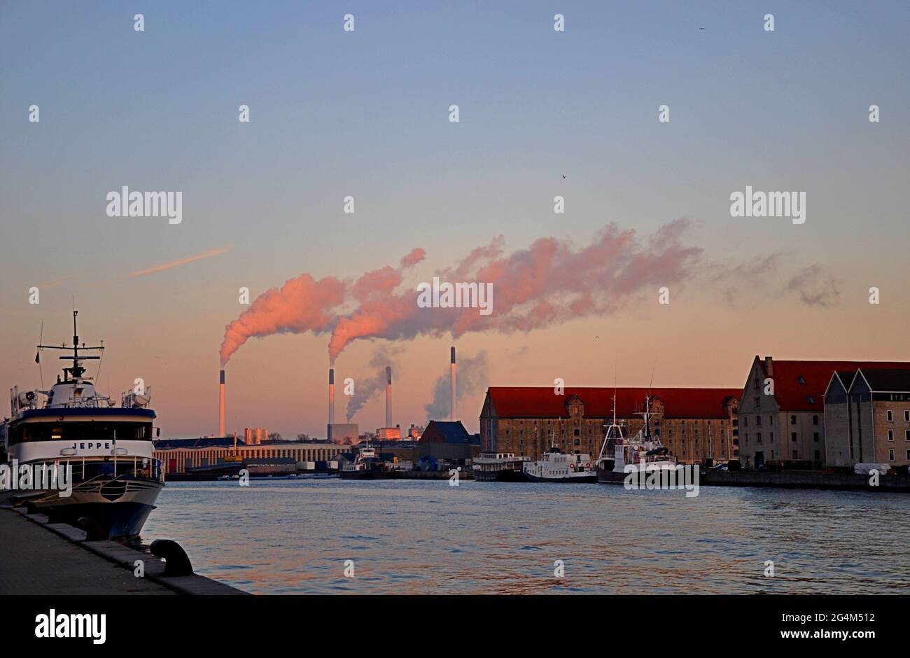 Diverse ships in ports and at sea Stock Photo - Alamy