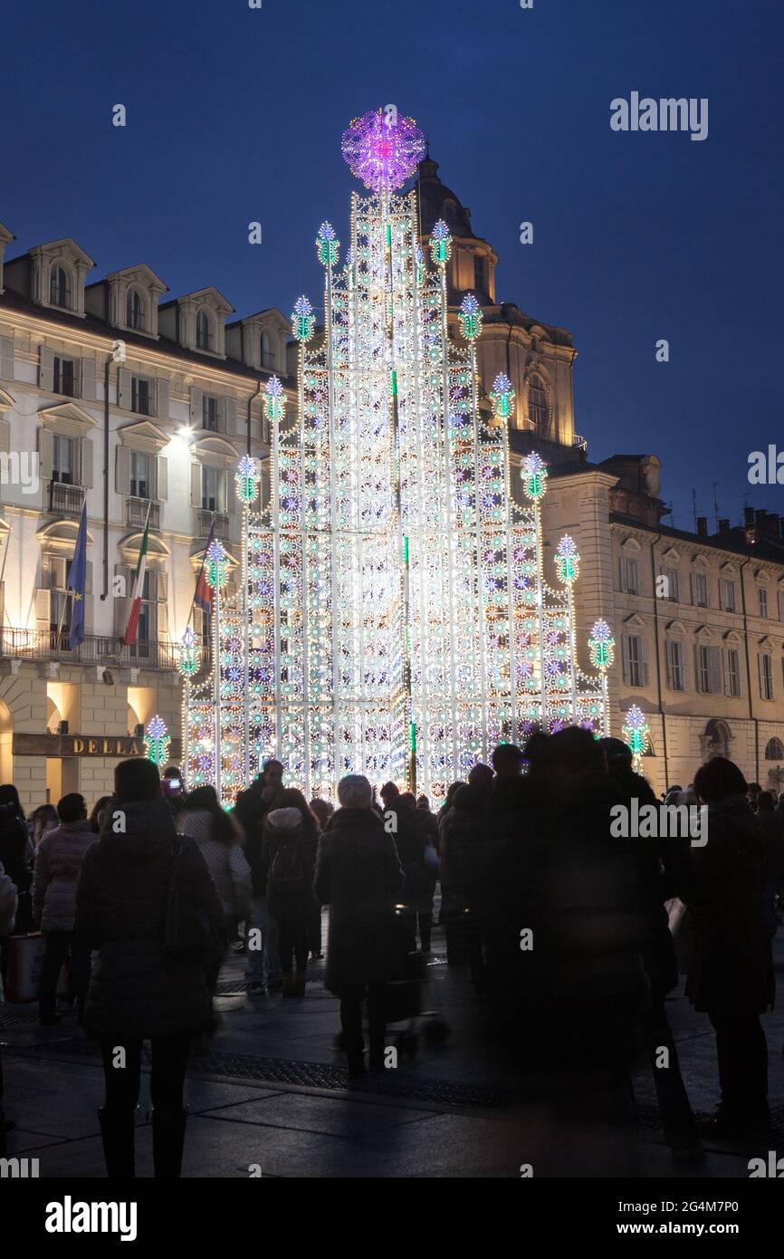 Turin italy christmas hi-res stock photography and images - Alamy