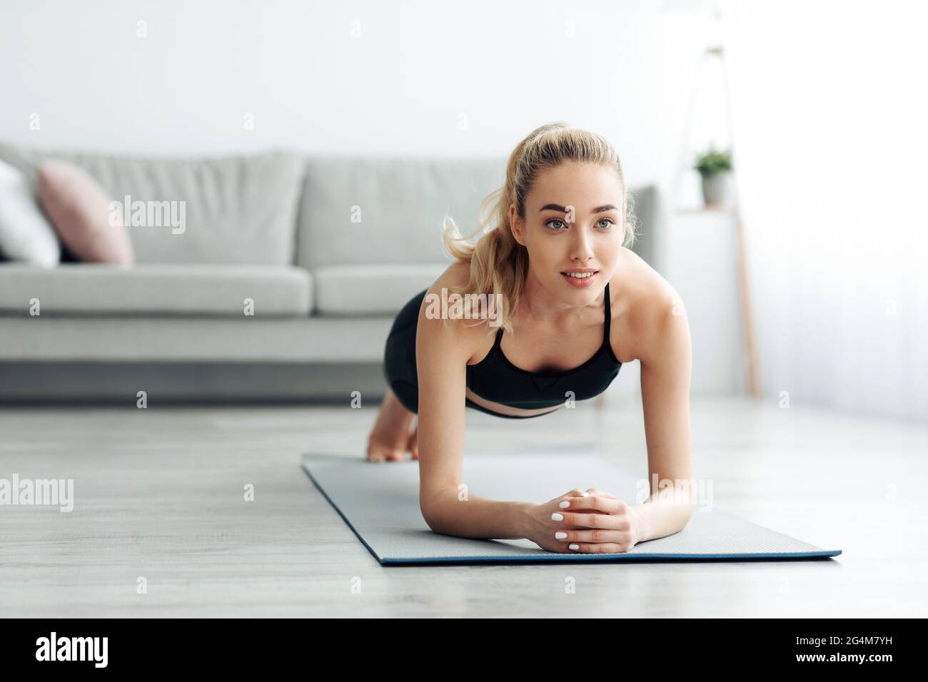 Body care, workout at home alone, new normal, weight loss and active ...