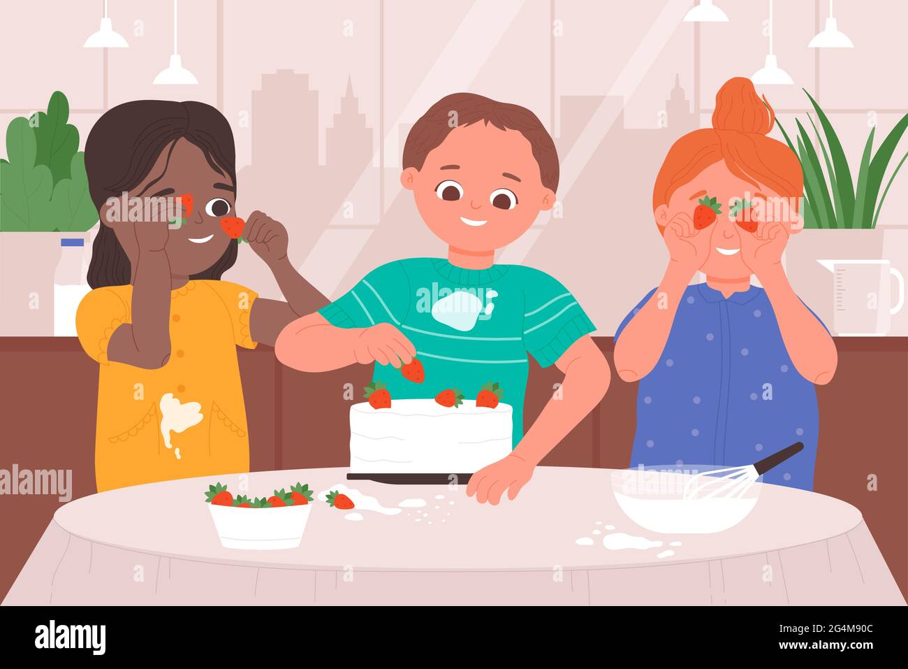 Female cartoon chef hi-res stock photography and images - Alamy