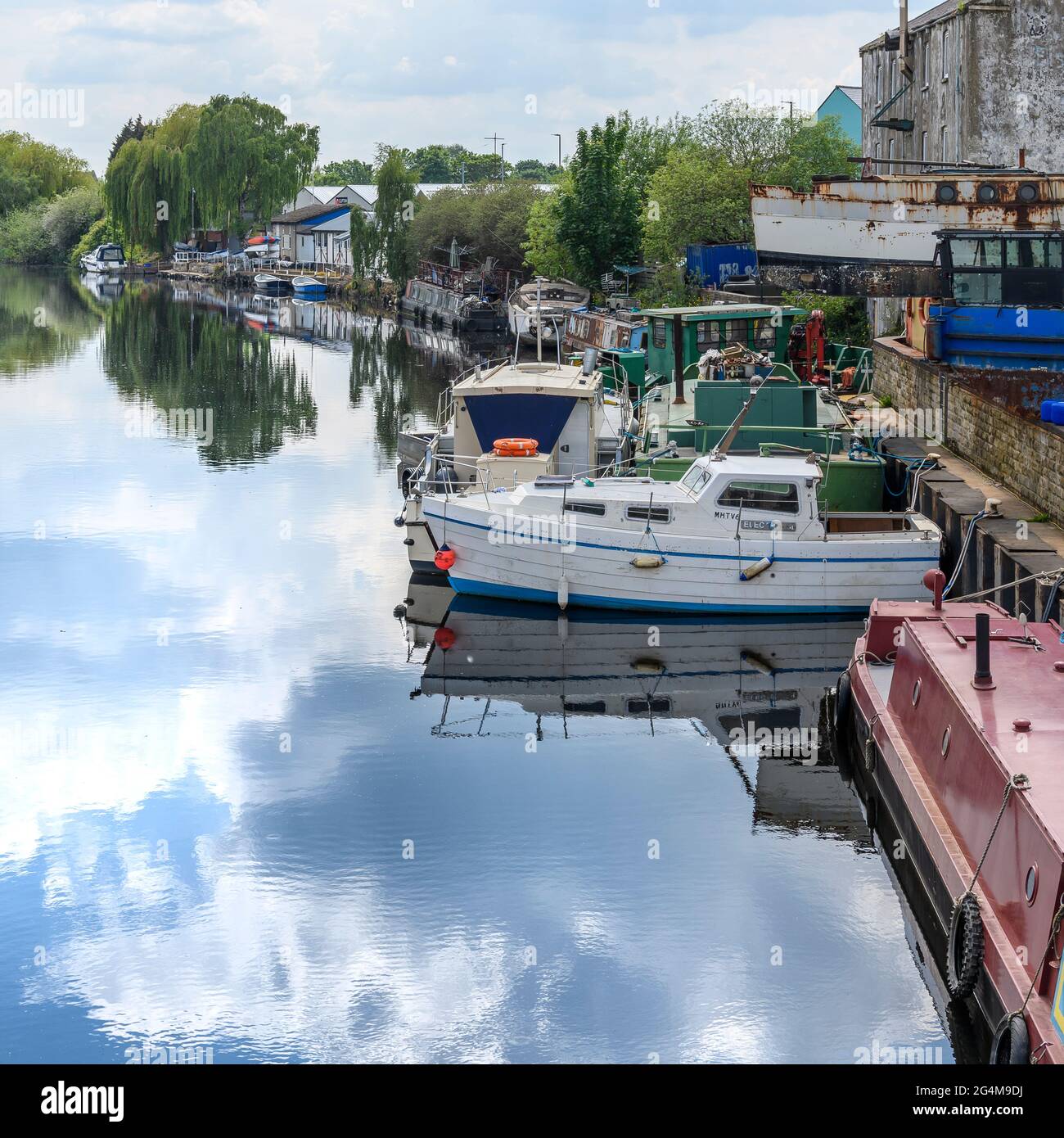 Old boat yard and warehouse of John Hurst & Co. Opposite the Hepworth ...