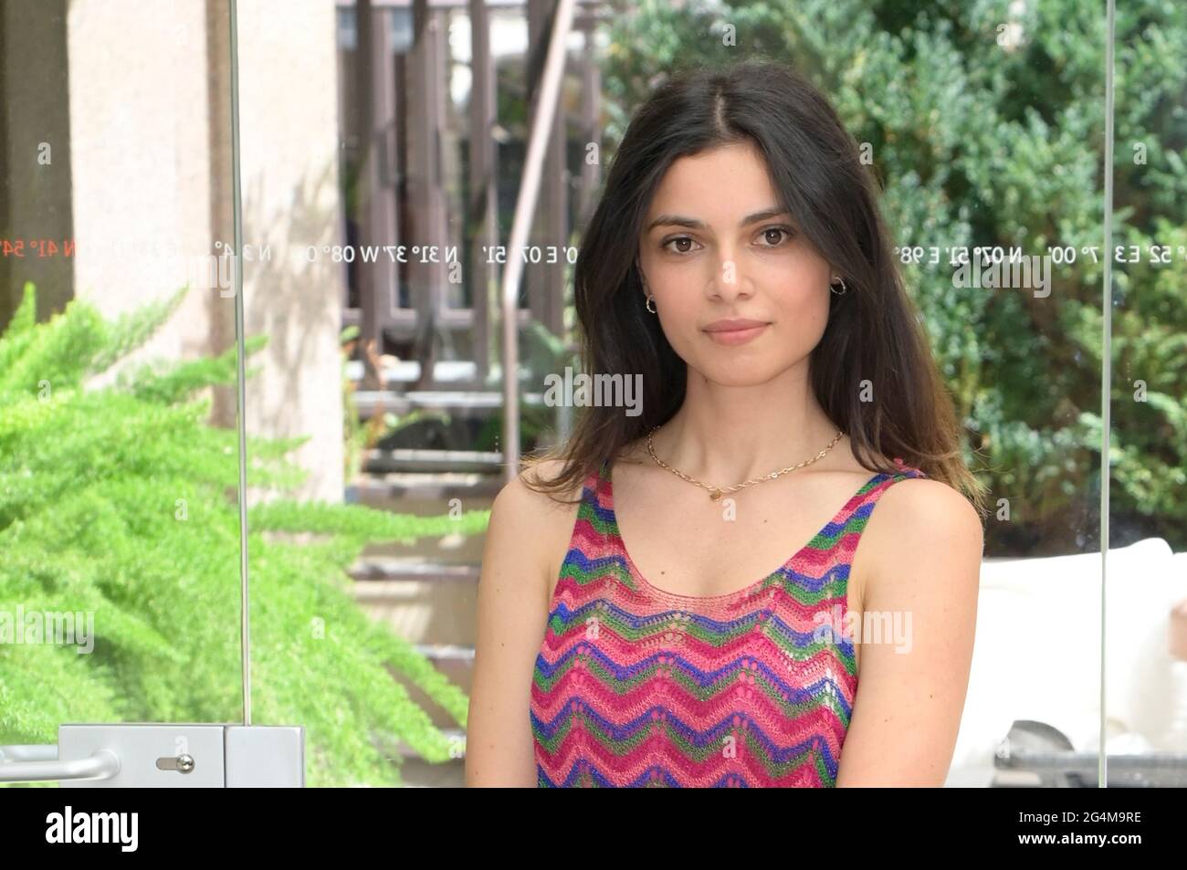 Giulia Petrungaro attends the School of Mafia film photocall at the ...